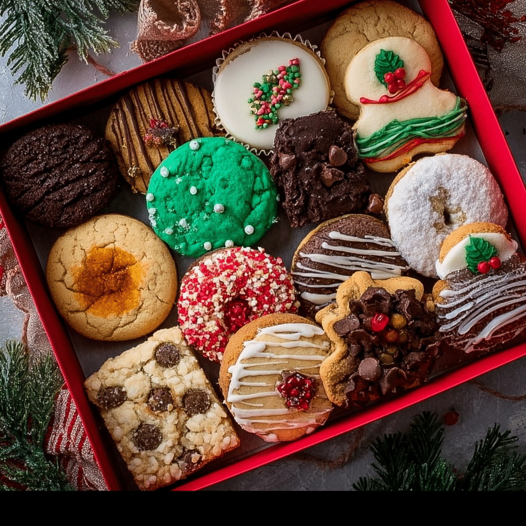 Christmas Cookie Box - 12 Delicious Recipes