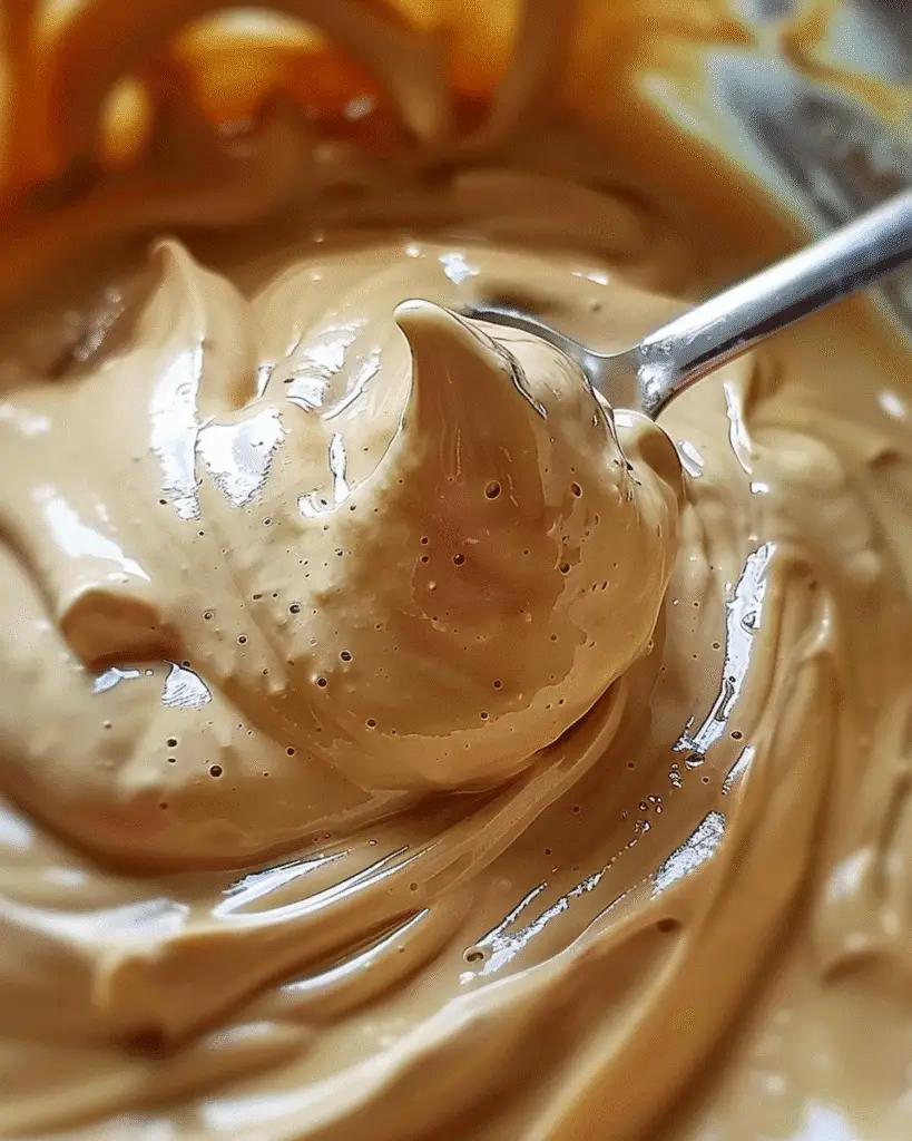 Crema de café para pastel